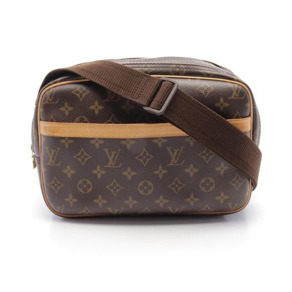 Louis Vuitton | Bags | Louis Vuitton Reporter Shoulder Bag Leather ...